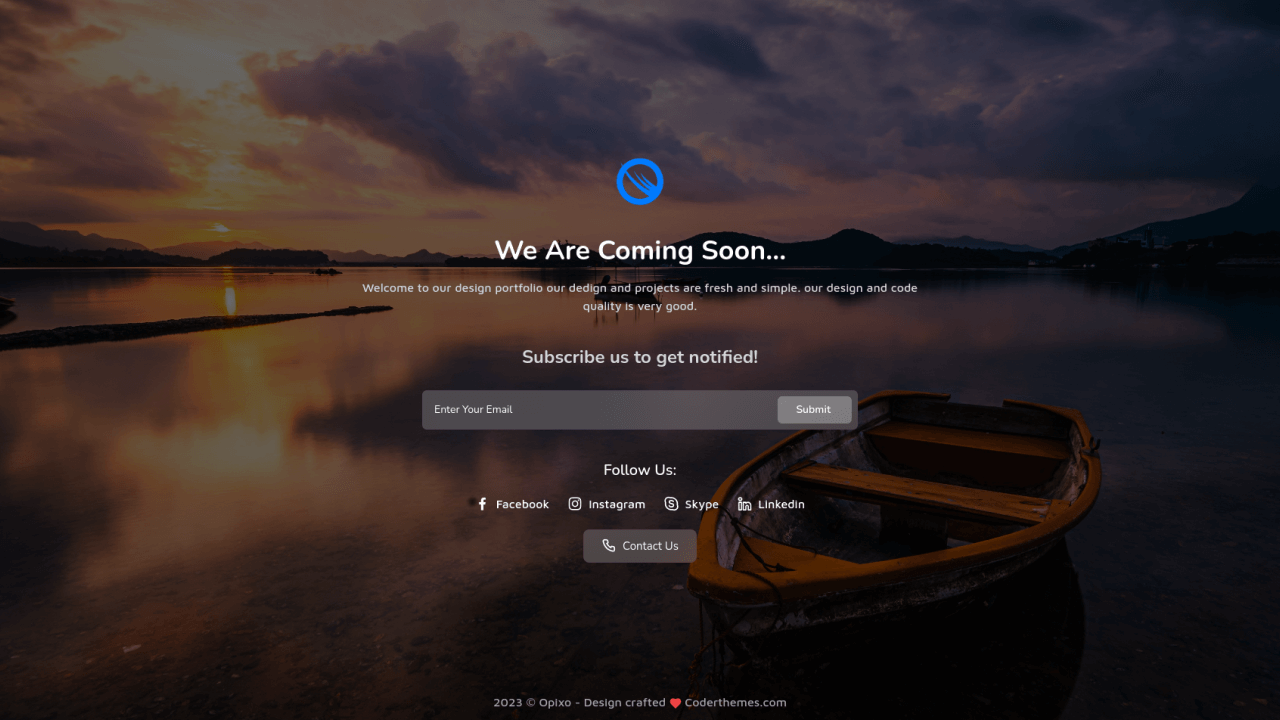 Opixo React | Tailwind CSS Multipurpose Landing Page Template