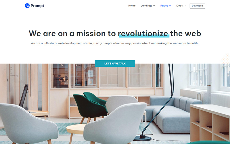 Prompt Vue | Multipurpose Bootstrap Template