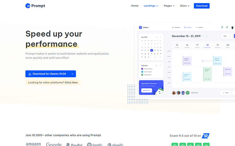 Prompt Vue | Multipurpose Bootstrap Template